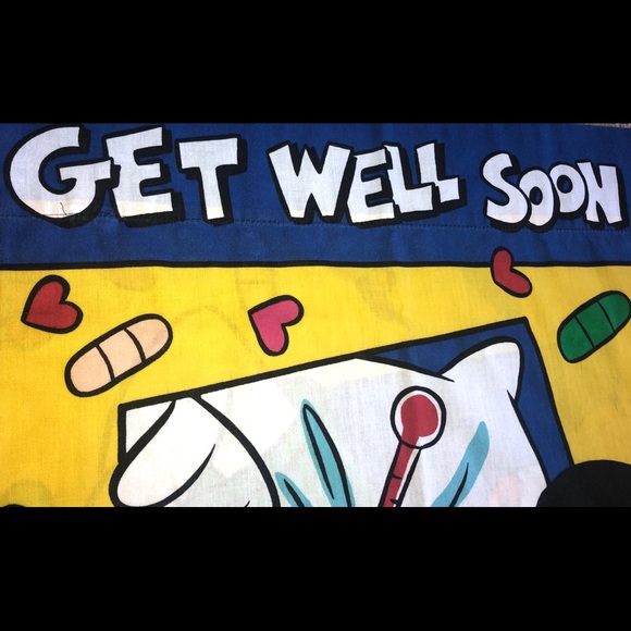 Bedding | Vintage Get Well Soon Disney Pillowcase | Poshmark